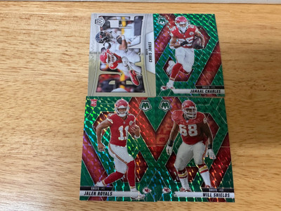 2025 Kansas City Chiefs Mosaic Football Inserts Team LotA | eBay