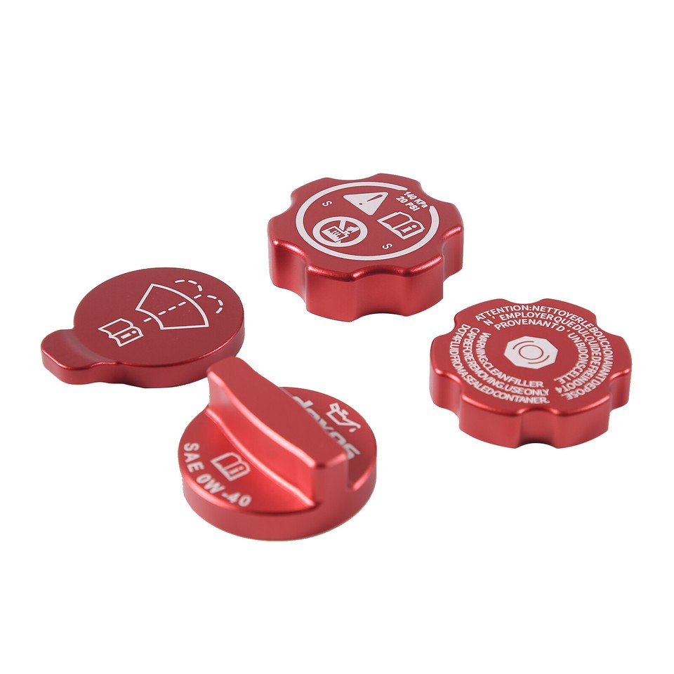 Aluminum Engine Bay Oil Cap Radiator water tank Cap Trim For Corvette ...