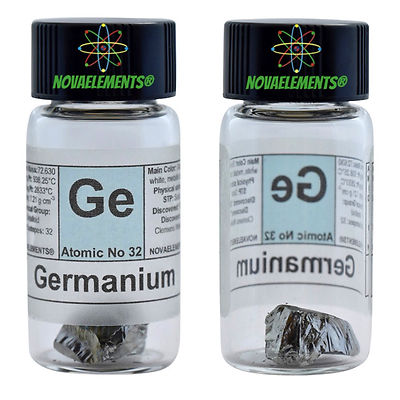 Germanium metal element 32 Ge sample crystal 1g 99.999% in labeled ...