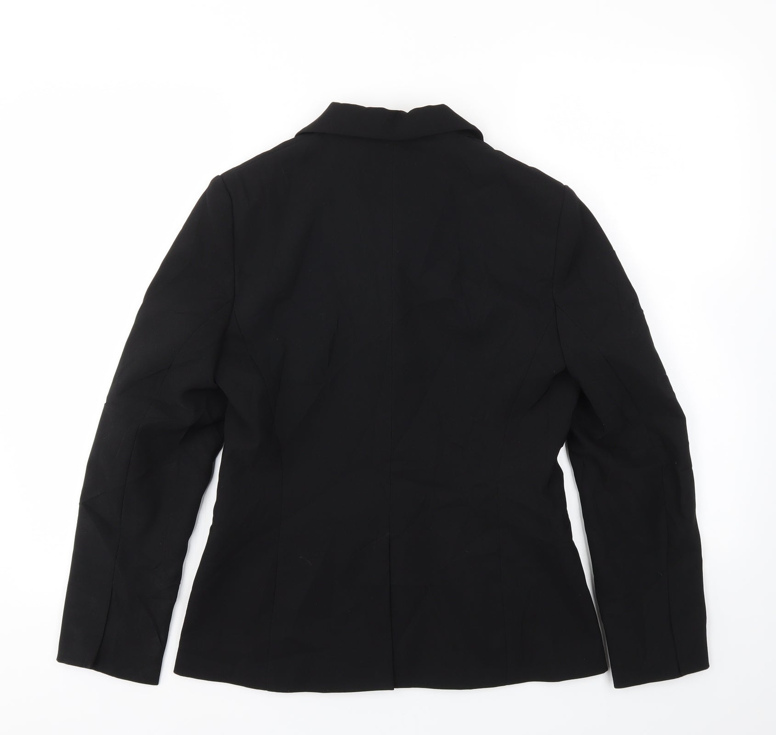 Kit Womens Black Polyester Blend Blazer Size 10 | eBay UK