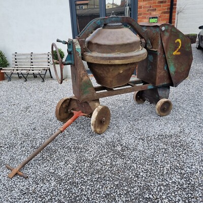 Diesel Cement Mixer Parker Site Mixer Lister Petter Engine | eBay UK