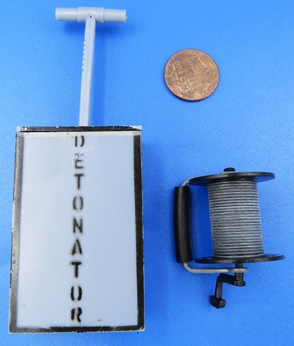 DETONATOR & WIRE SPOOL Secret Mission Spy GI Joe '70s vtg Adventure ...