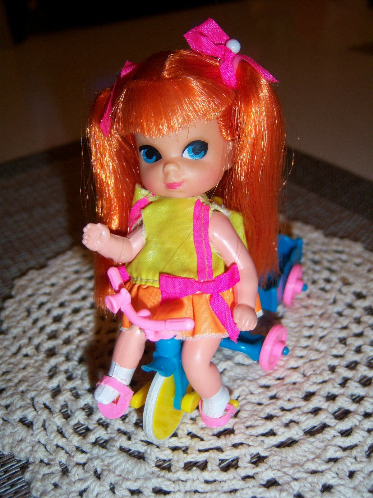 VINTAGE CUTE!! HTF #3769 COLLECTOR'S TRACY TRIKEDIDDLE LIDDLE KIDDLE ...