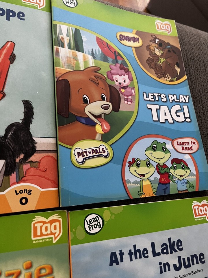 8x Leap Frog Leap Tag Interactive Reading Books Early Learning Lot LONG ...