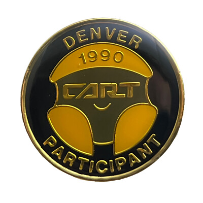 1990 Denver Colorado IndyCar PPG CART Participant Racing Race Car Lapel ...