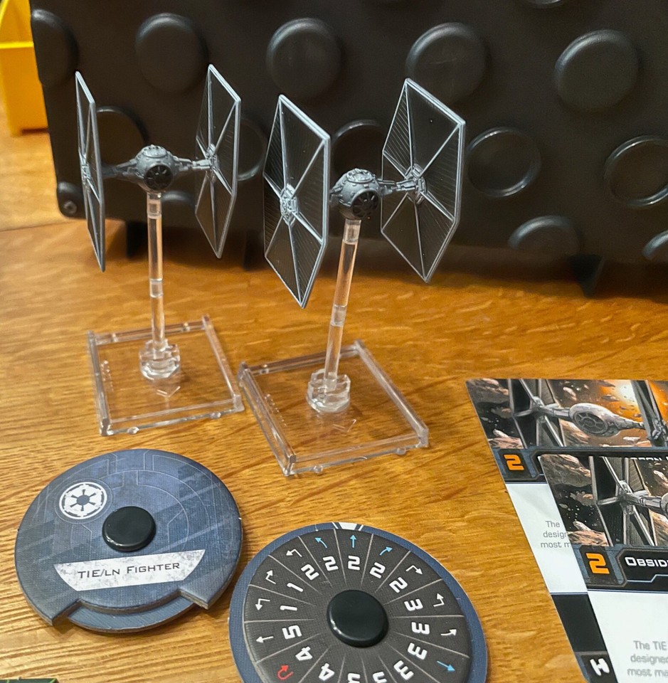 X-Wing Miniatures 2.0 TIE/Ln Fighter Dials, pilot cards | eBay