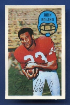 1970 KELLOGG'S 3-D SUPER STARS # 44 JOHNNY ROLAND ST. LOUIS CARDINALS ...