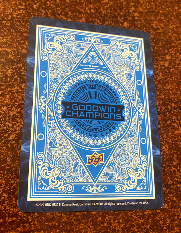 2022 Goodwin Champions BRYCE YOUNG "King of Hearts" ALABAMA / CAROLINA ...