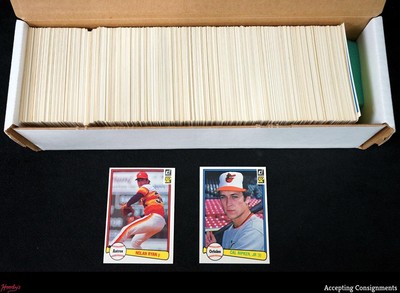 1982 Donruss Baseball Complete Set 1-660 w/ Cal Ripken Jr. ROOKIE RC ...