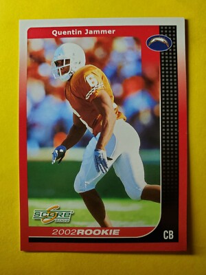 QUENTIN JAMMER - RC ROOKIE #318 OAKLAND RAIDERS - TEXAS LONGHORNS ...