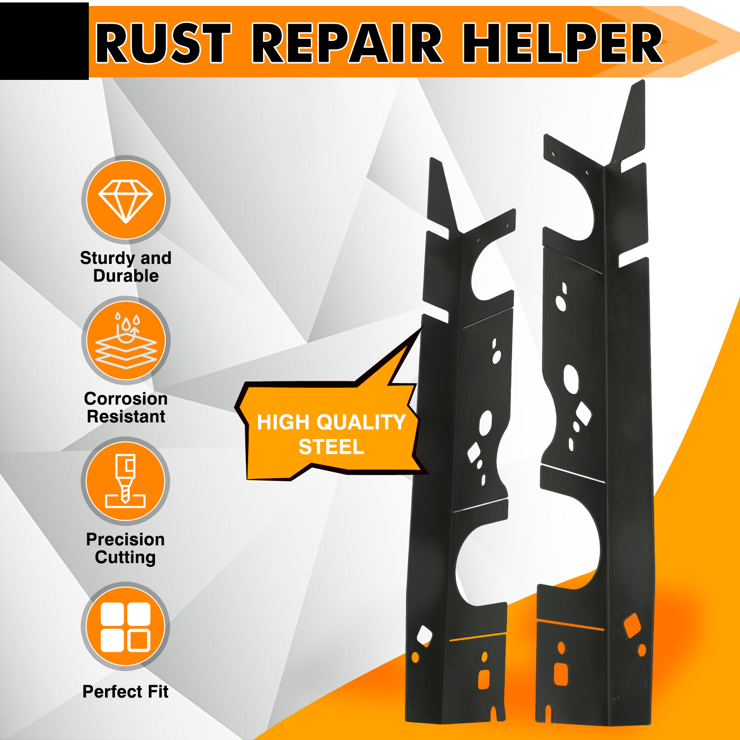 Rear Frame Repair Kit Fit for 2004-2008 Ford F150 Super Crew Cab 4 door ...