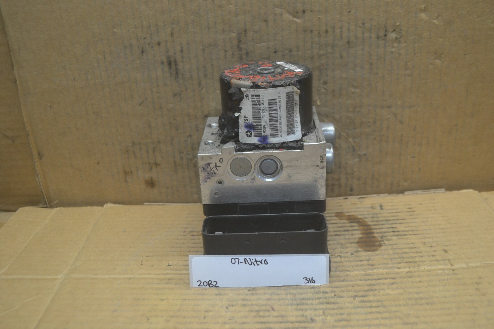 2007 Dodge Nitro ABS Pump Control OEM P52109783AH Module 316-20B2 | eBay