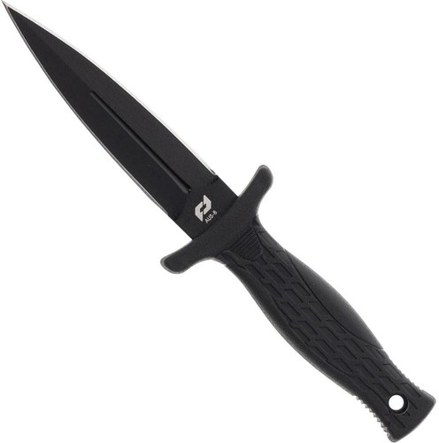 Schrade Small Boot Knife Spear Point Fixed Blade TPE Handle 7" Length ...
