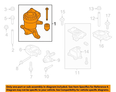 FORD OEM Engine-Front Mount HG9Z6038A | eBay