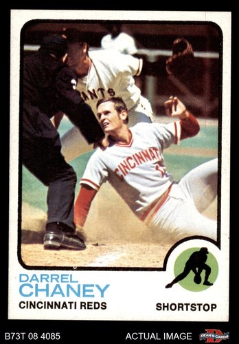 1973 Topps #507 Darrel Chaney Reds 8 - NM/MT | eBay