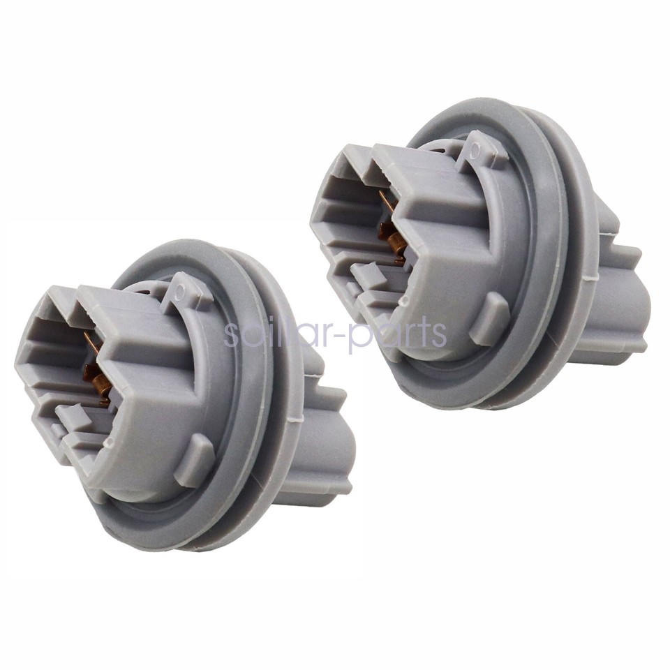 2pcs Front Turn Signal Light Bulb Socket fit Toyota Tacoma Tundra 90075 ...