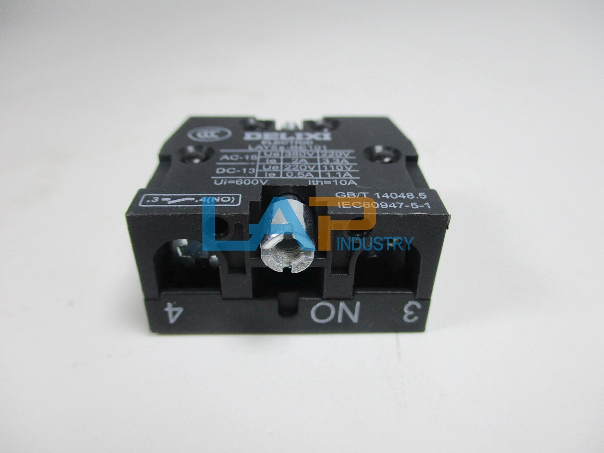 QTY:10 NEW for DELIXI Button switch base LAY5-BE101 （LAY5s-BE101 ）1NO ...