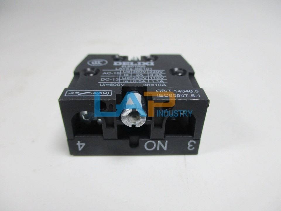 QTY:10 NEW for DELIXI Button switch base LAY5-BE101 （LAY5s-BE101 ）1NO ...