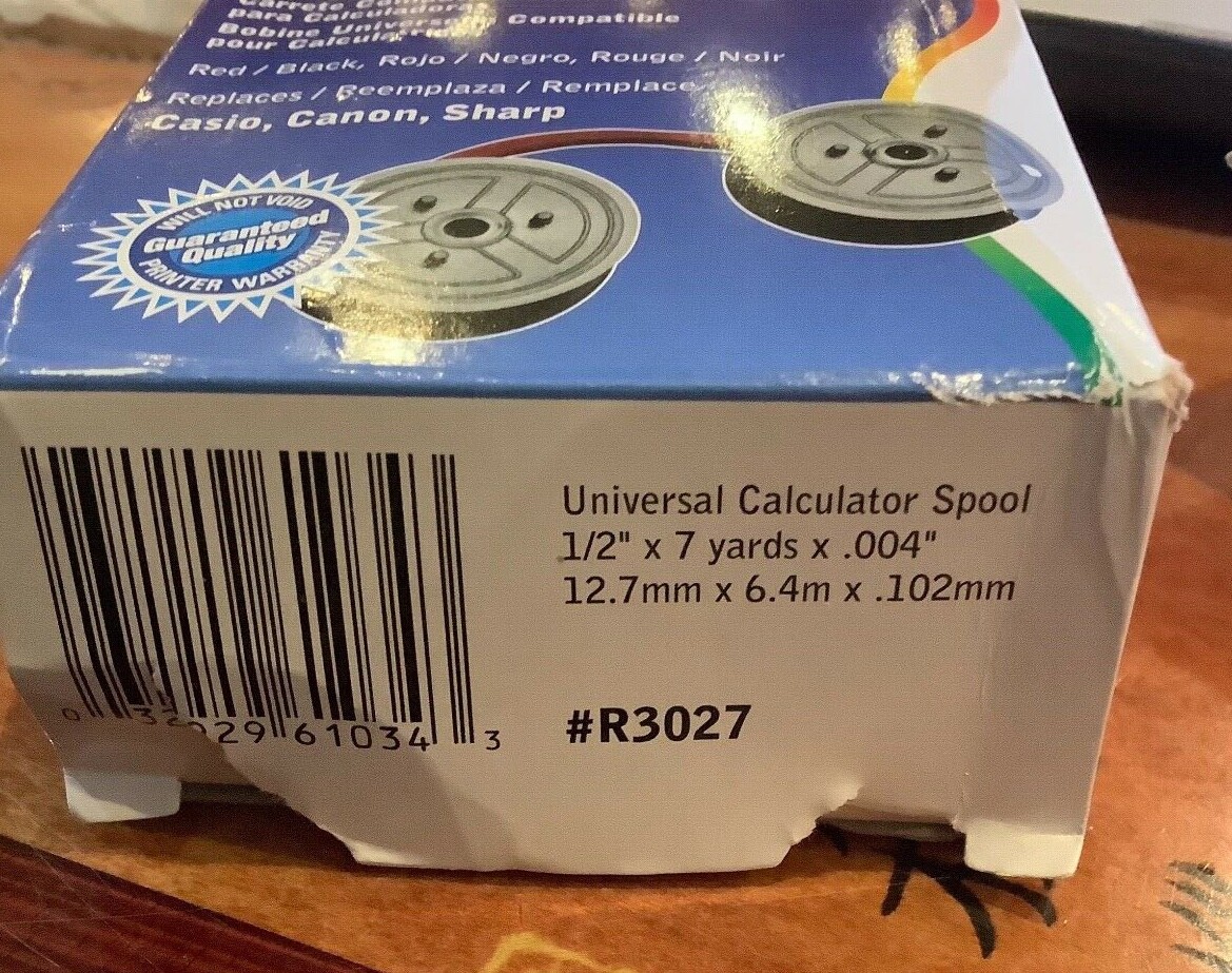 Dataproducts R3027 Compatible Ribbon - Compatible Universal Calculator ...