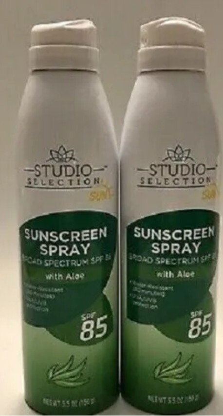 Studio Selection Sunscreen Spray 85 SPF 5.5 Oz for sale online | eBay