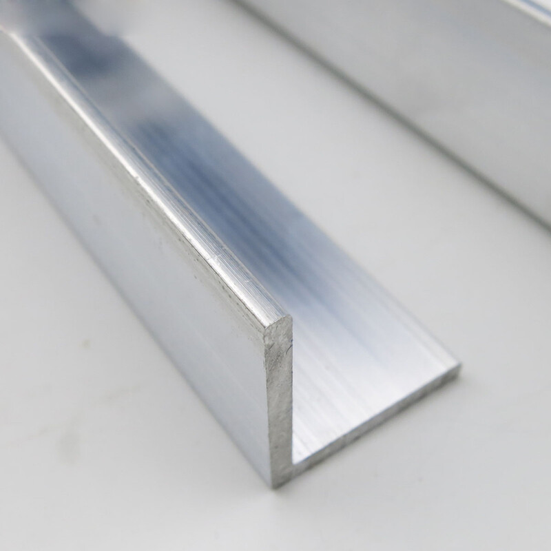 Equal Sided Aluminium Square Angle L Profile Corner Edging Protection ...
