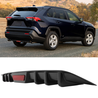 Car Rear Lower Bumper Diffuser Lip Spoiler Splitter Body Kit For Toyota ...