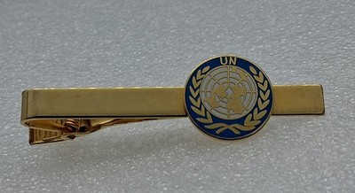 United Nations UN Security Tie Clip | eBay
