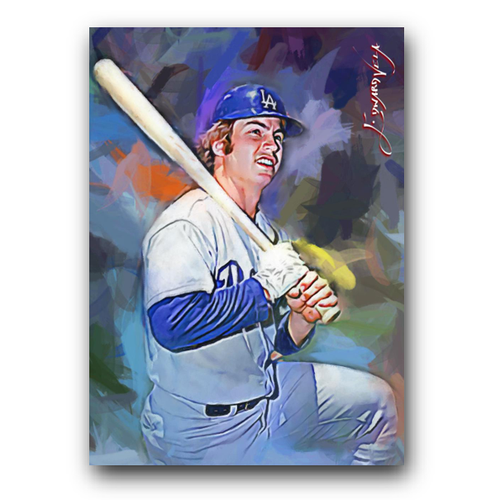 Ron Cey #6 Art Card Limited 11/50 Edward Vela Signed (Los Angeles ...