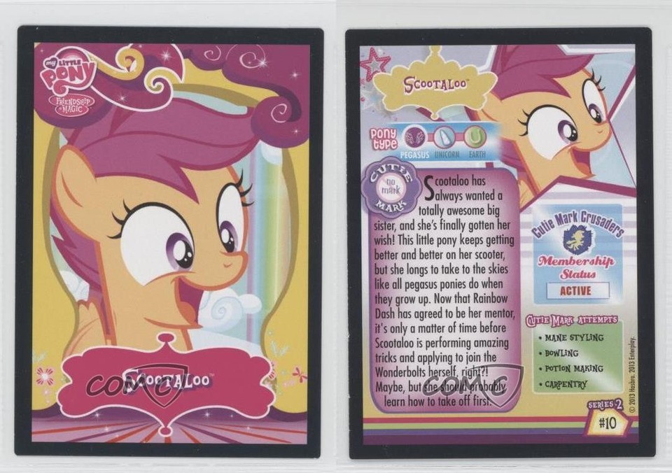 2013 Enterplay My Little Pony: Friendship Is Magic Series 2 Scootaloo ...