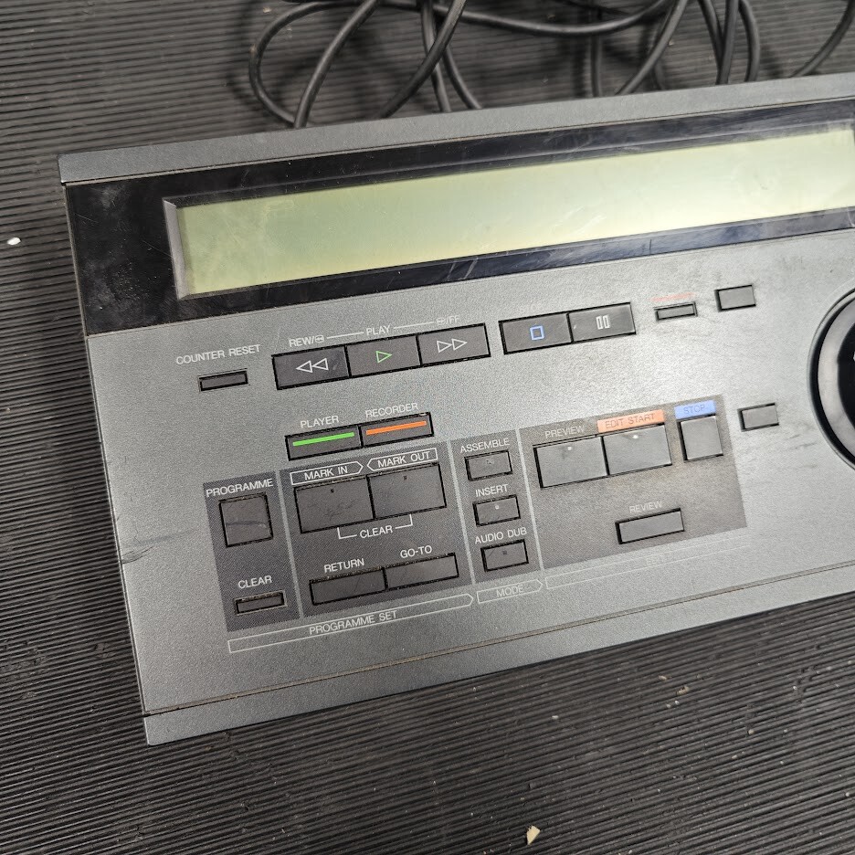 Panasonic VW-EC310 Editing Controller - Used, Scratches, No Accessories ...