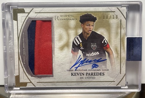 2022 Topps MLS Renaissance Kevin Paredes AR-KP3 RPA /10 | eBay