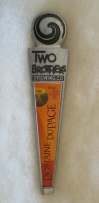 TWO BROTHERS BREWING CO. DOMAINE DUPAGE BEER TAP HANDLE | eBay