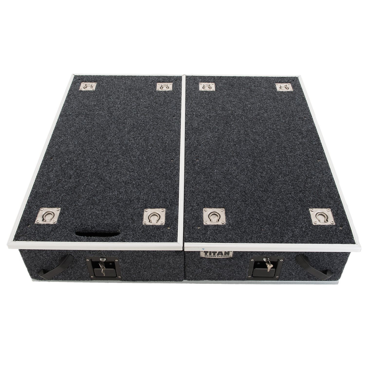 Kings 4wd 4x4 Ute Storage Organizer 1070mm Drawers Suit Dual CAB HILUX ...