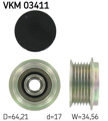 SKF VKM 03411 Generatorfreilauf für FORD VOLVO | eBay.de