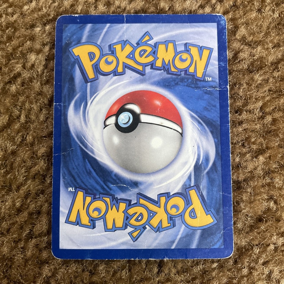 Krabby 51/62 Fossil Slash Symbol Error Rare Misprint Pokemon Card | eBay