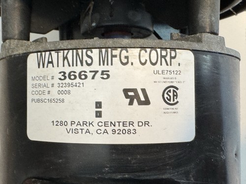 HotSpring Spa Hot Tub Watkins Wavemaster 7000 Jet Pump & Motor Model ...