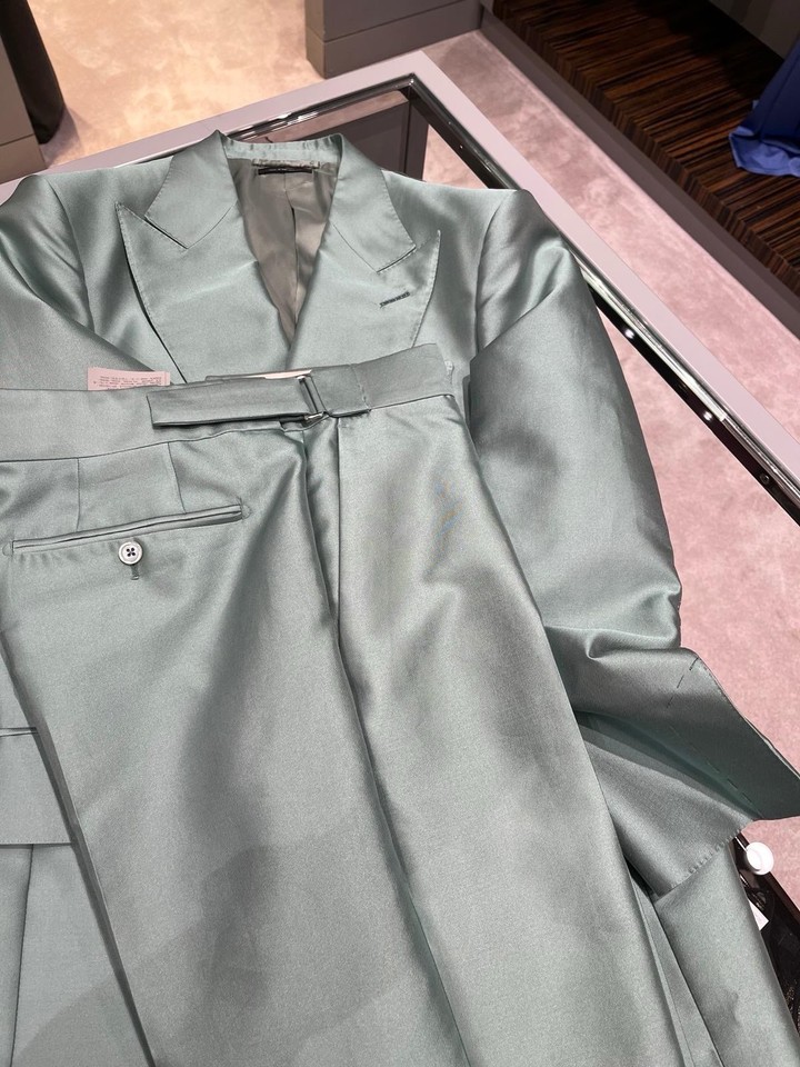TOM FORD IRIDESCENT TWILL ATTICUS SUIT SAGE - BNWT | eBay