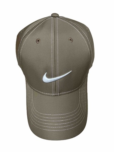 Nike Swoosh Dri-Fit Golf Cap, One Size Adjustable, Tan Color | eBay