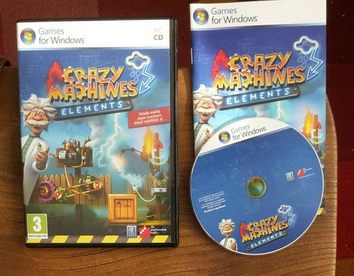 Crazy Machines: Elements for the PC, CD-ROM (Windows) - Complete, VGC ...