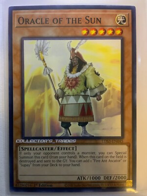 "Oracle of the Sun" LDS3-EN045 (C) Yu-Gi-Oh! Legendary Duelists: Season ...