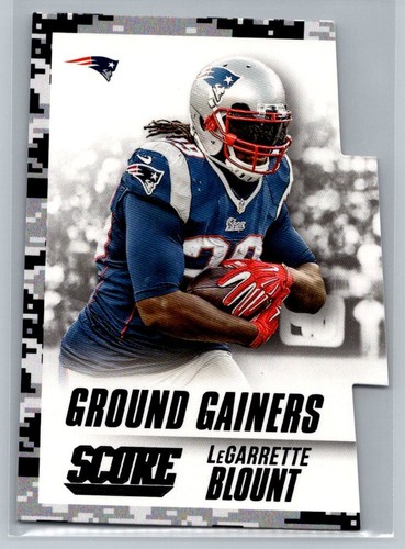 2015 Score Black Camo Parallel Die Cut #1 LeGarrette Blount New England Patriots | eBay
