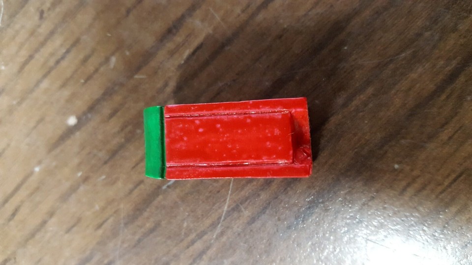 Hobby Model Train HO Scale 1" Tall Wood Wooden Mail Box Mailbox Green ...