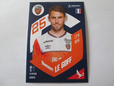 Sticker PANINI FOOT 2024 CHAMPIONNAT LIGUE 1 - N° 138 VINCENT LE GOFF ...