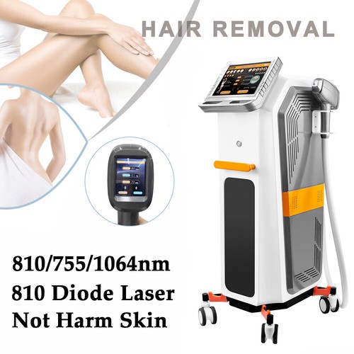 755nm 808nm 1064nm Diode Laser Hair Removal Machine Painless Skin ...