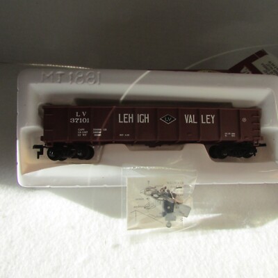 MANTUA HO SCALE LEHIGH VALLEY 43’ HEAVY GONDOLA WITH COAL LOAD, NEW | eBay