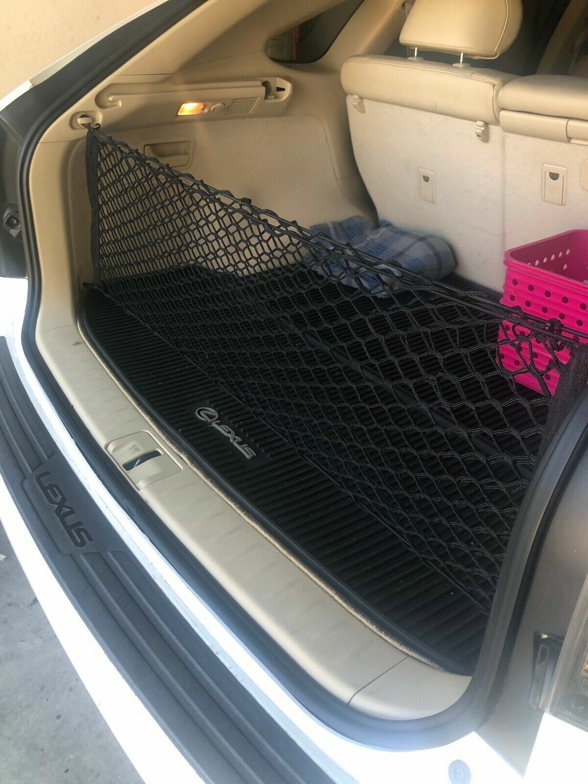 Rear Trunk Envelope Style Cargo Net for LEXUS RX350 350L 450h 450hL ...