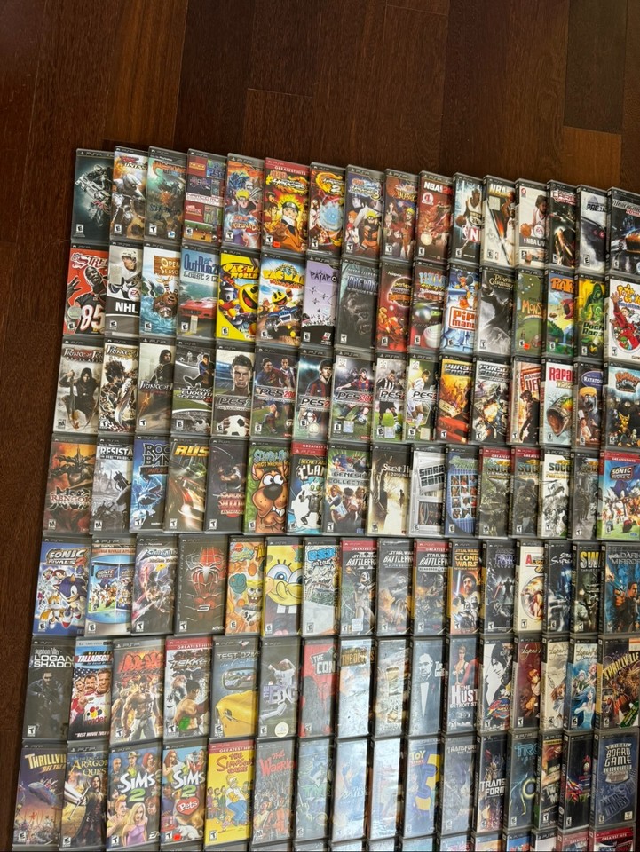 Sony PSP Authentic 500+ Video Games Collection *Pick and Choose Your ...