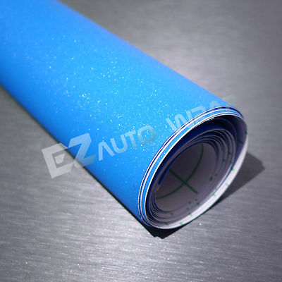 Premium Light Blue Frosted Sparkle Sticker Decal Car Vinyl Wrap Film | eBay