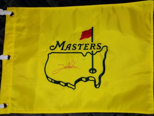 Autographed/Signed Jon Rahm Undated Masters Augusta Champion Flag | eBay.de