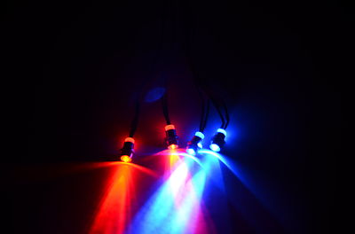 RC Headlights Traxxas Rustler Slash VXL 2 Blue & 2 Red 2B2R 5mm | eBay